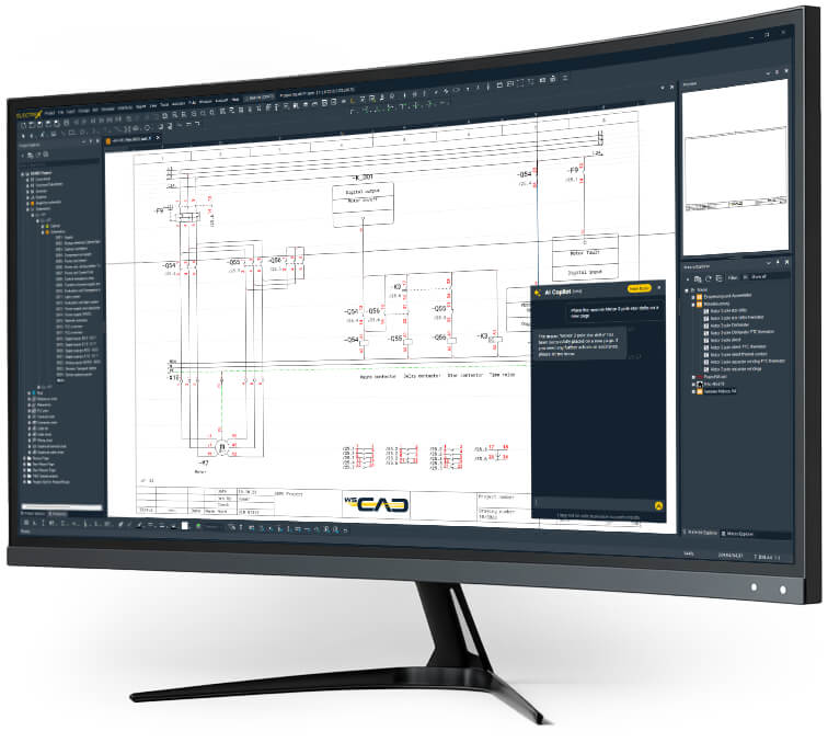 Electrical Schematics Software powered by AI